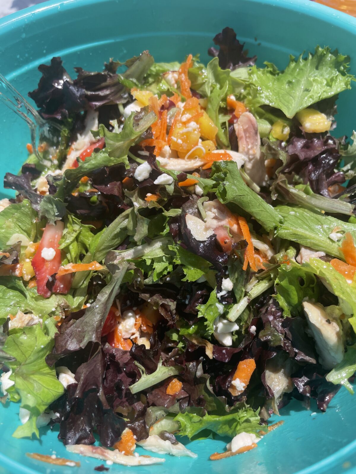 Simple Summer Salad - vesselpilates.com